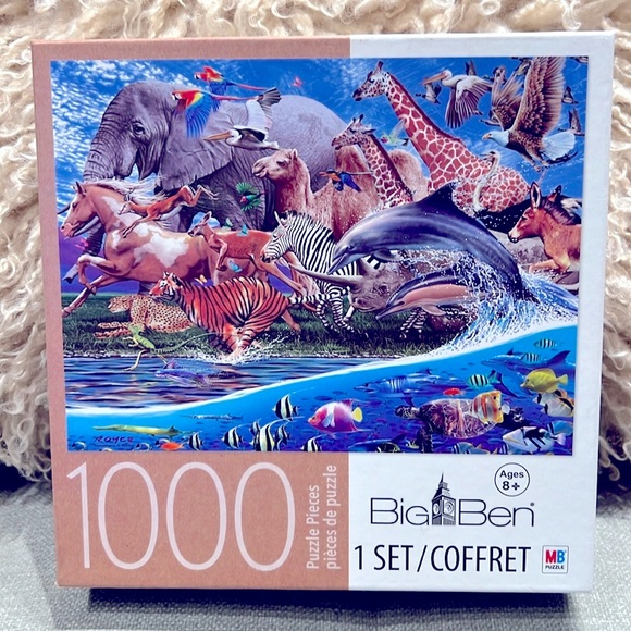 Big Ben | Games | 32big Ben Migration 000 Piece Jigsaw Animal Puzzle ...